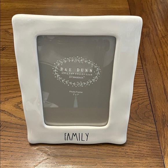 Rae Dunn | Accents | Rae Dunn Cream Family 5x7 Photo Frame | Poshmark
